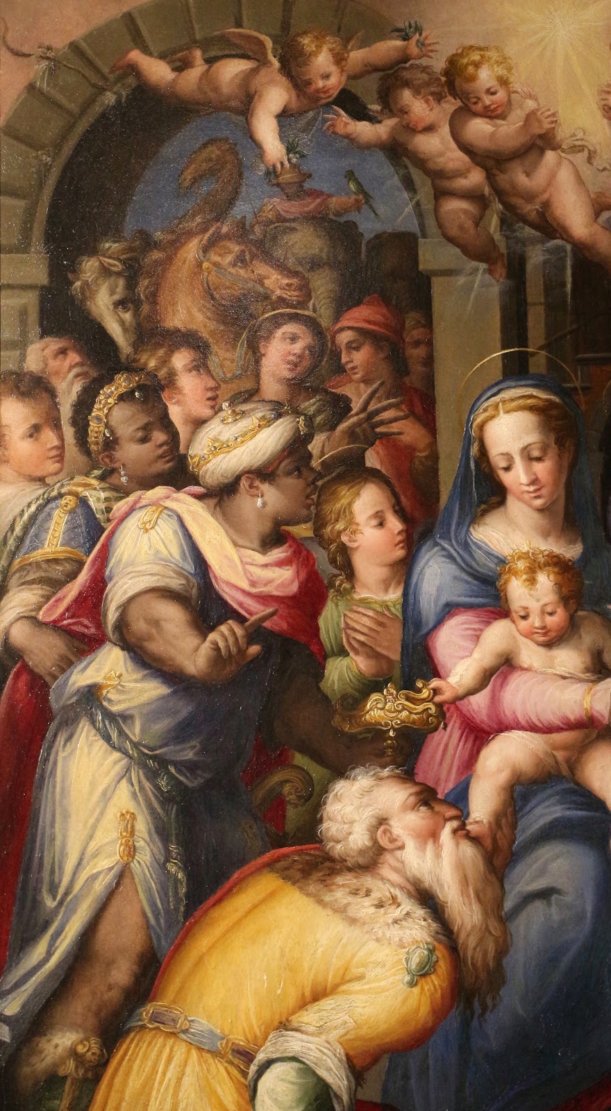 Giorgio Vasari | The Adoration of the Magi, 1566-1567 | Tutt'Art ...