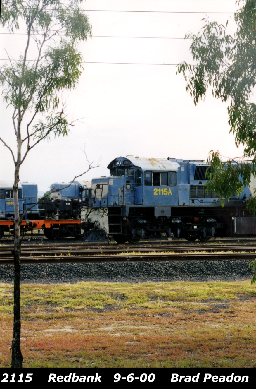 Australian Locomotive Rosters: 2100 CLASS TYPE