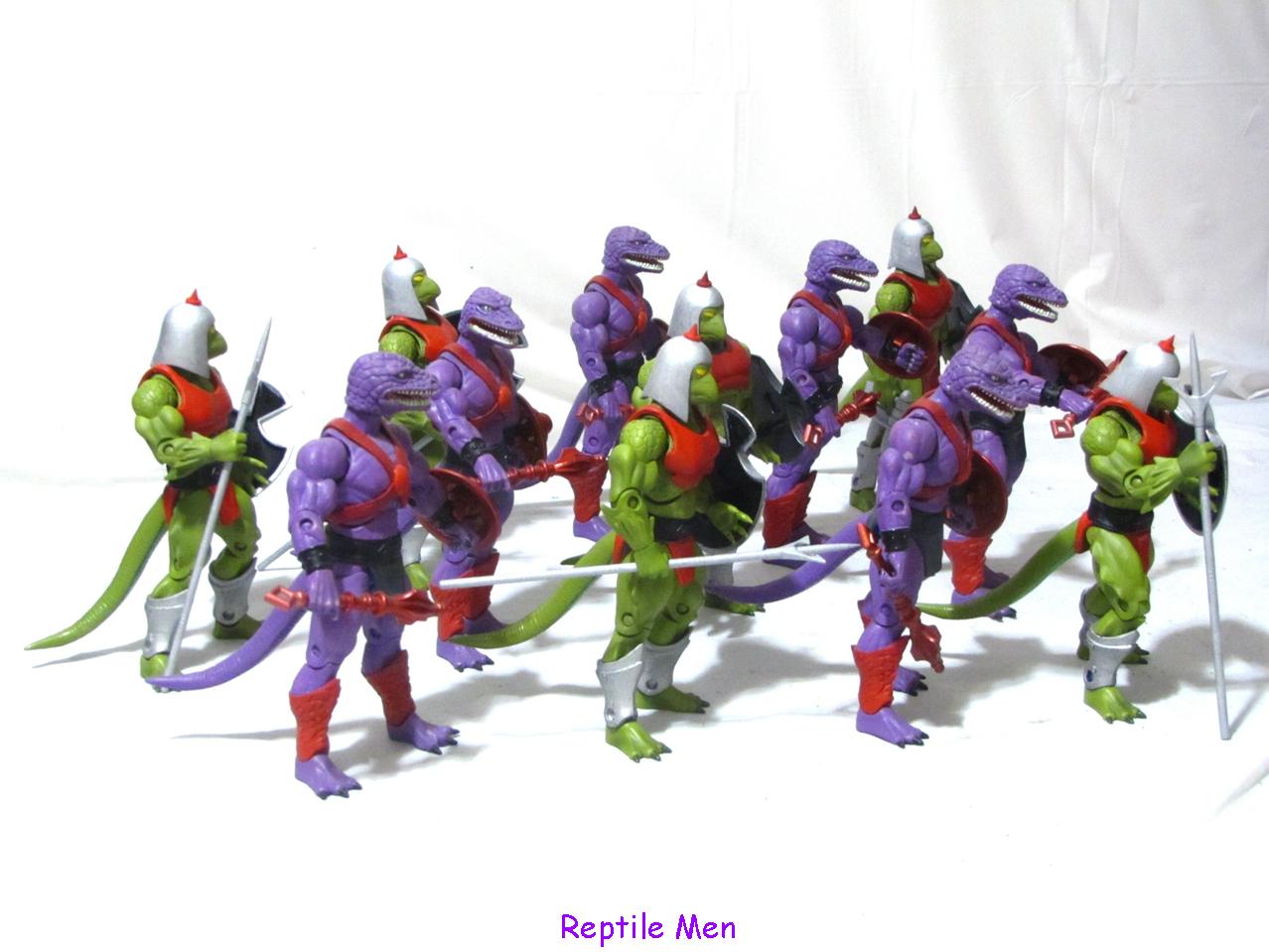 The Power Sword: The Reptile Men