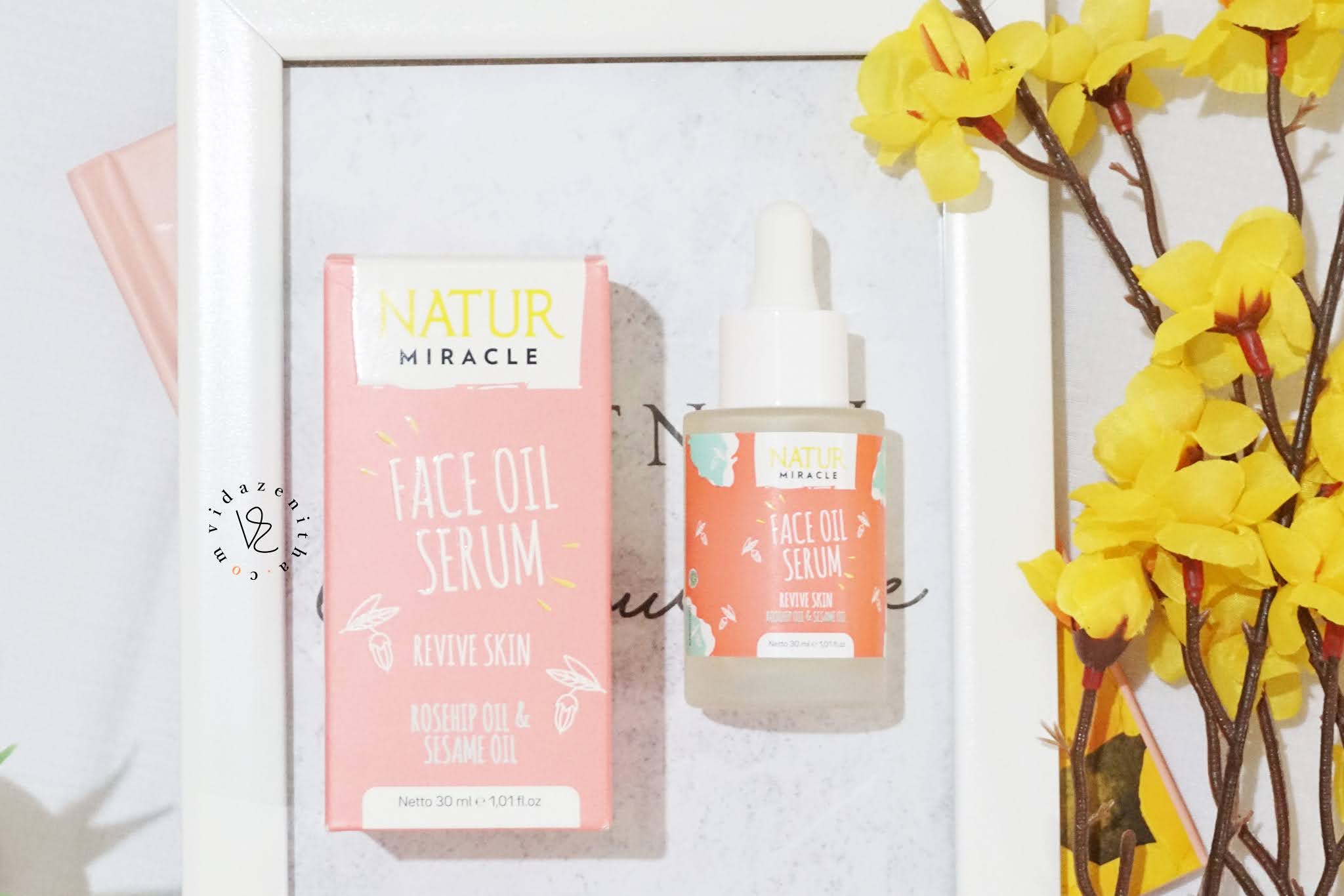 REVIEW NATUR MIRACLE FACE OIL SERUM - REVIVE SKIN - VIDA ZENITHA