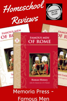 Homeschool On the Range: Famous Men of Rome {Review}