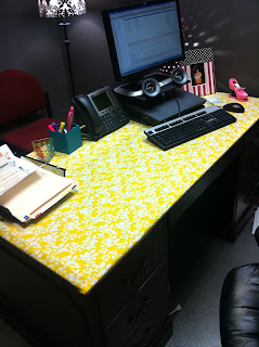 Can I really DIY?: DIY-Desk Cover