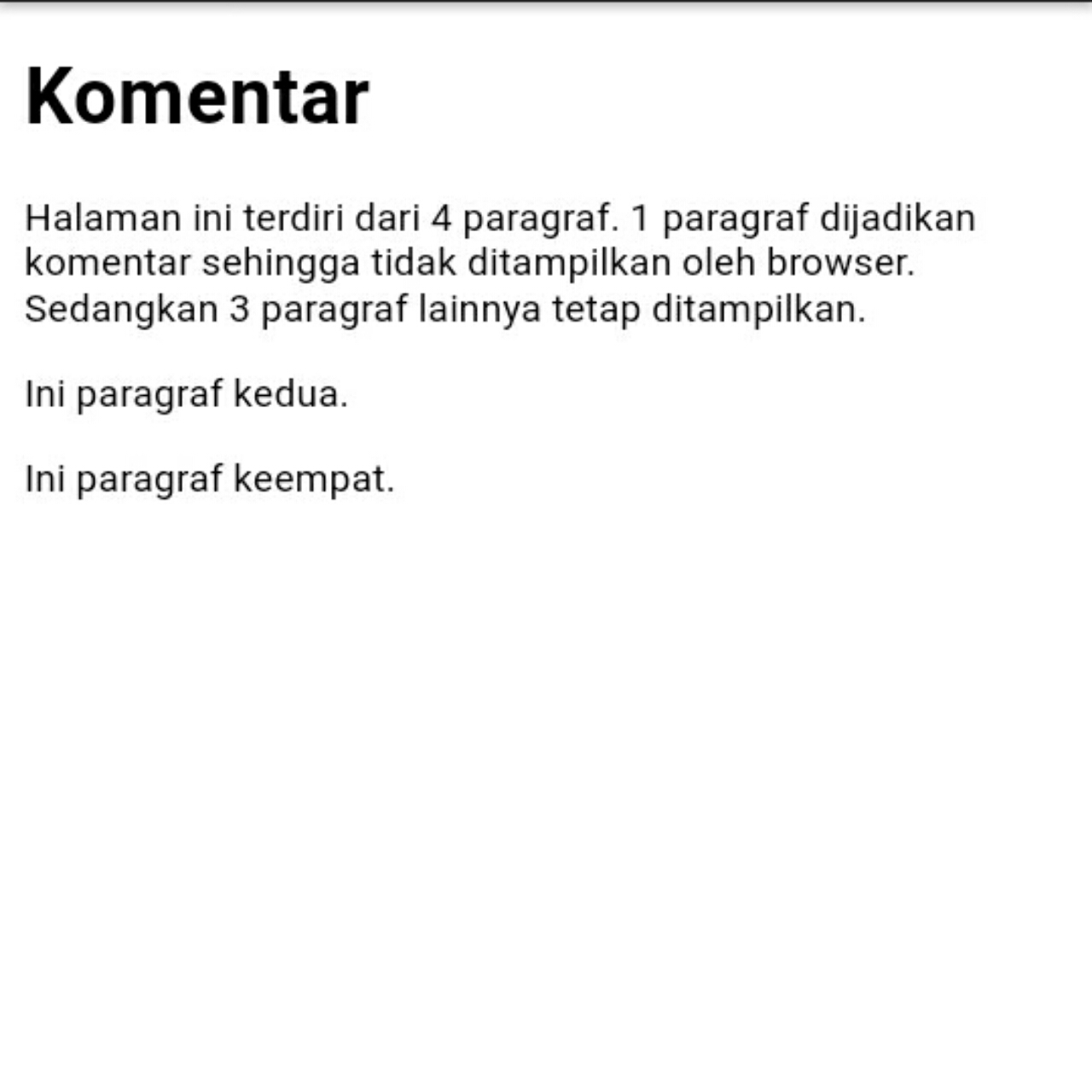 Belajar HTML : Menuliskan Komentar Pada Halaman Web (6) - Suka Code ...