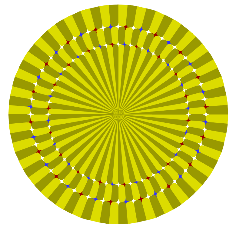 ILLUSIONS AND ILLUSTRATIONS: MOVING CIRCLES ILLUSION : MOVING SPIRAL ...