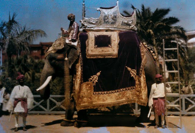 The Circus "NO SPIN ZONE": State Elephant and Howdah--An Engravers Skill