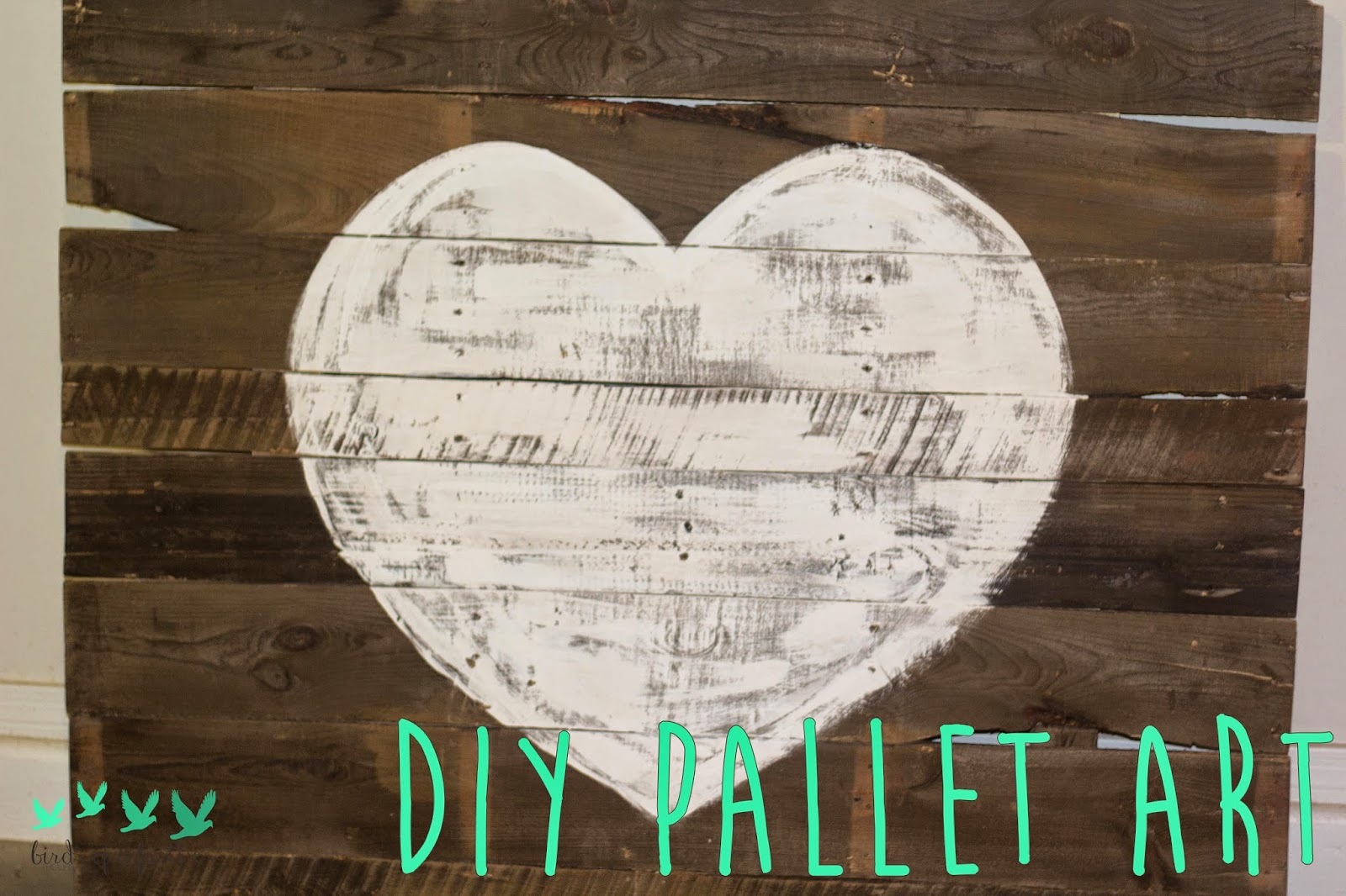 DIY Pallet Wall Art | The Weathered Palate