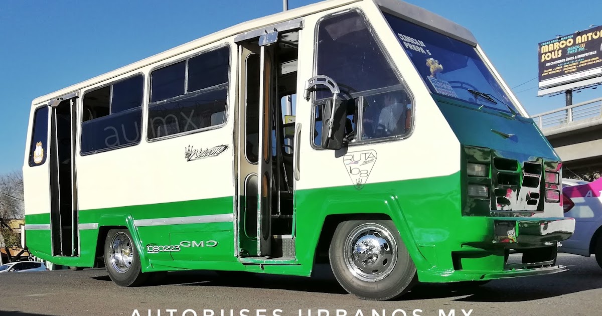 Transporte público, autobuses y microbuses CDMX.: Microbús Chevrolet Alfa