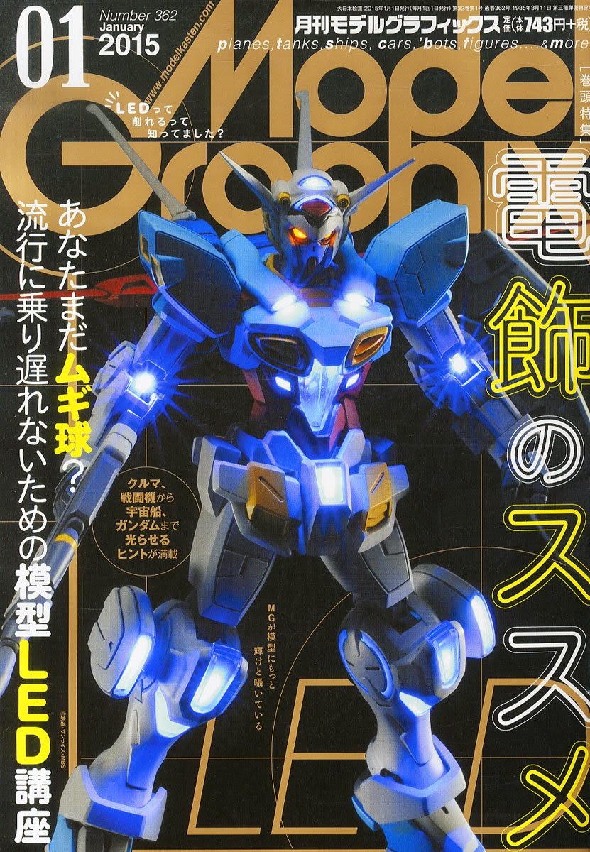 Model Graphix January 2015 Issue - Release Info, Cover Art and Sample Scans