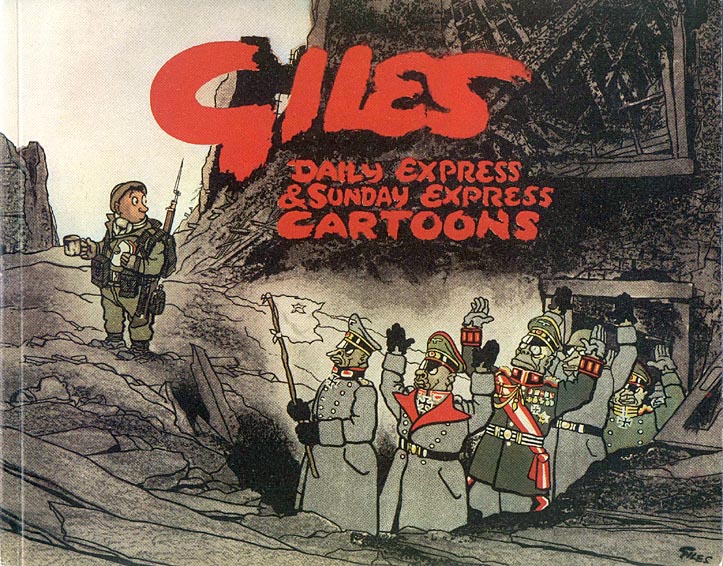 Mike Lynch Cartoons: 1945 British Pathé Short: MEET GILES, CARTOONIST