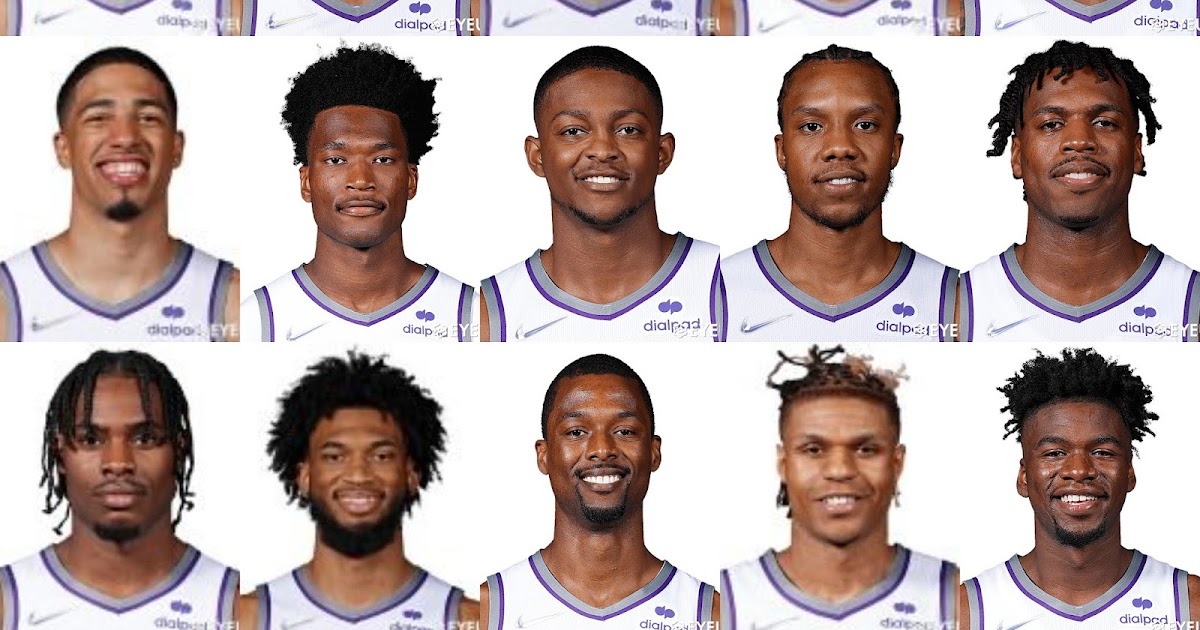 NBA 2K22 Sacramento Kings 2021-2022 Headshots Pack by Shinoa