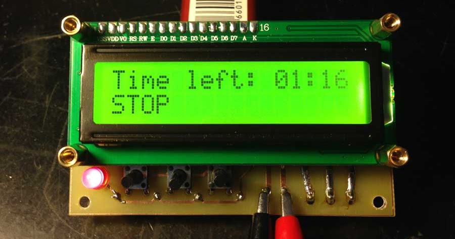 DIY electronics: Count down timer - χρονικό αντίστροφης μέτρησης