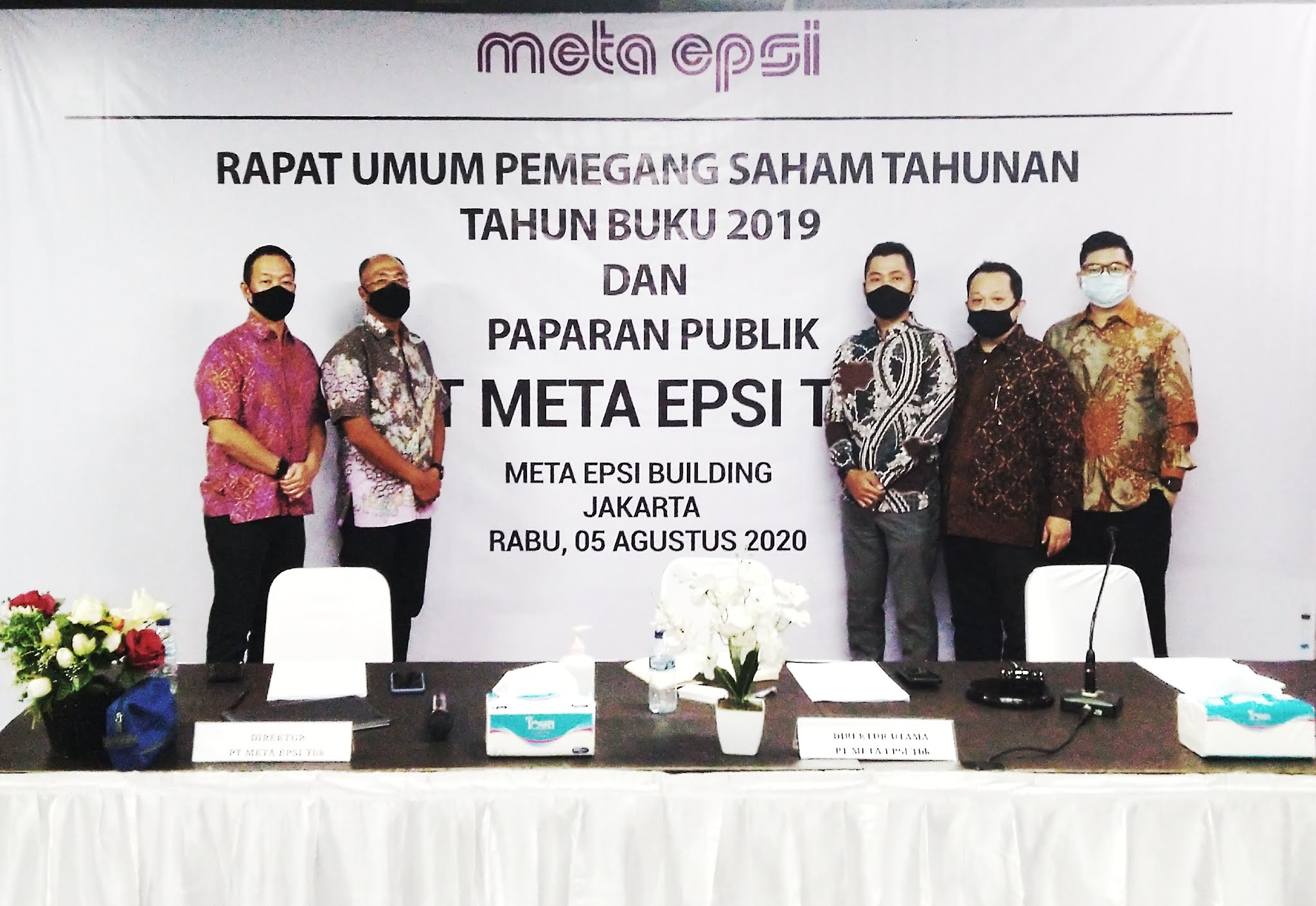 Kinerja Meta Epsi Tumbuh Positif ~ Duta Nusantara Merdeka