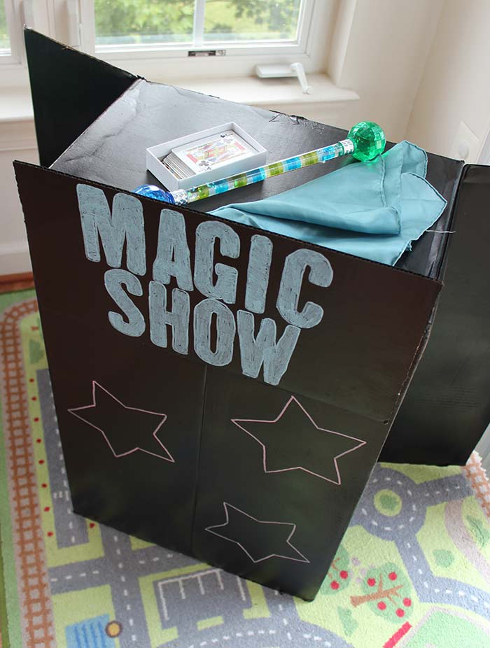 Put on a Disney Junior Inspired Magic Show with a DIY Magician's Table ...