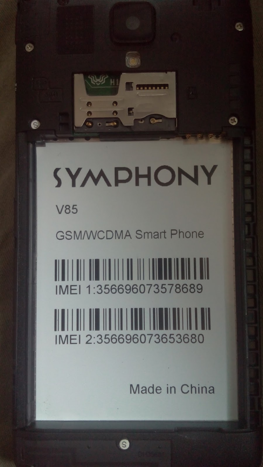 Mobile Master Flash Point: Symphony V85 Flash File V85_V85_5.1_V85_XXX ...