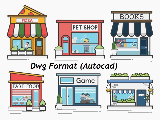 Download Free Autocad Drawing (Shop Build) 2D - Sudut Sipil