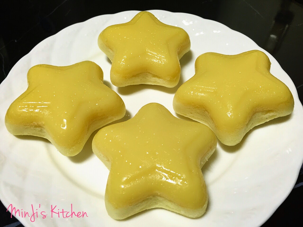 MinJi's Kitchen: Puto Flan (Filipino Steamed Cake topped with Leche Flan)