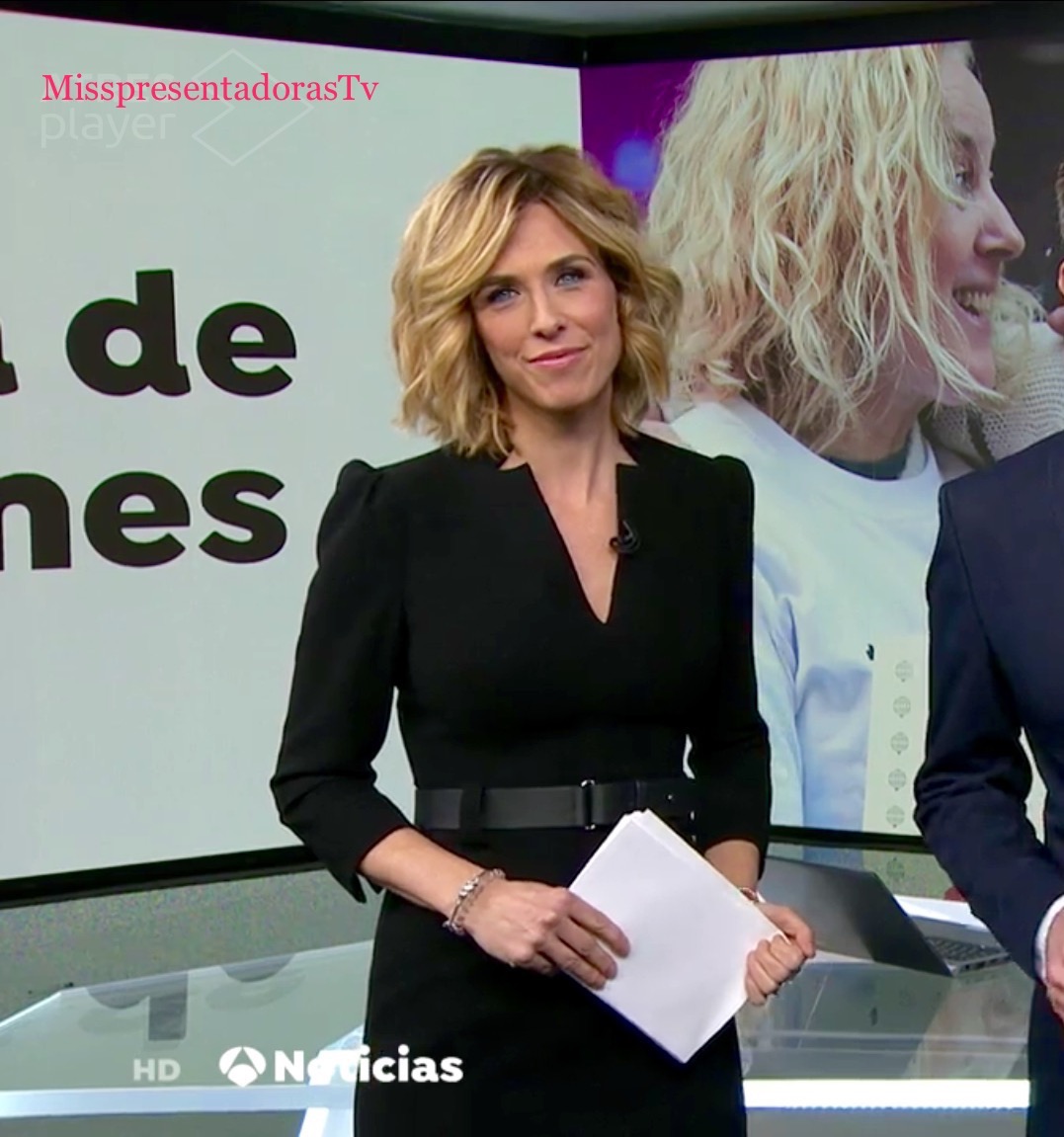 Miss Presentadoras TV: María José Sáez. A3 Noticias 1 (6/1/2020)
