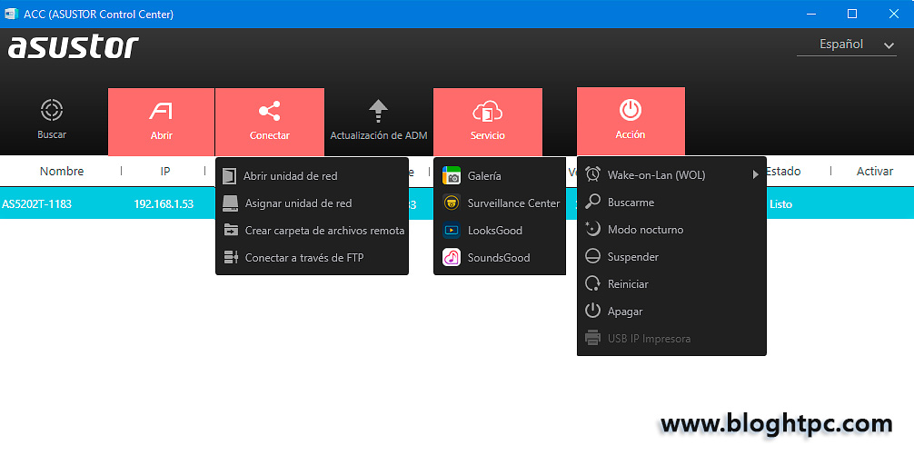 Blog H T P C: Análisis Asustor Nimbustor 2 AS5202T