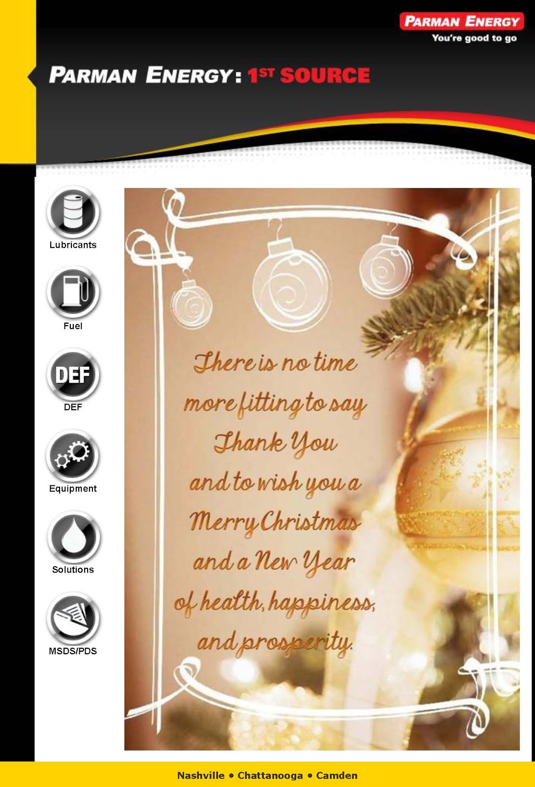 Parman Energy Newsletter