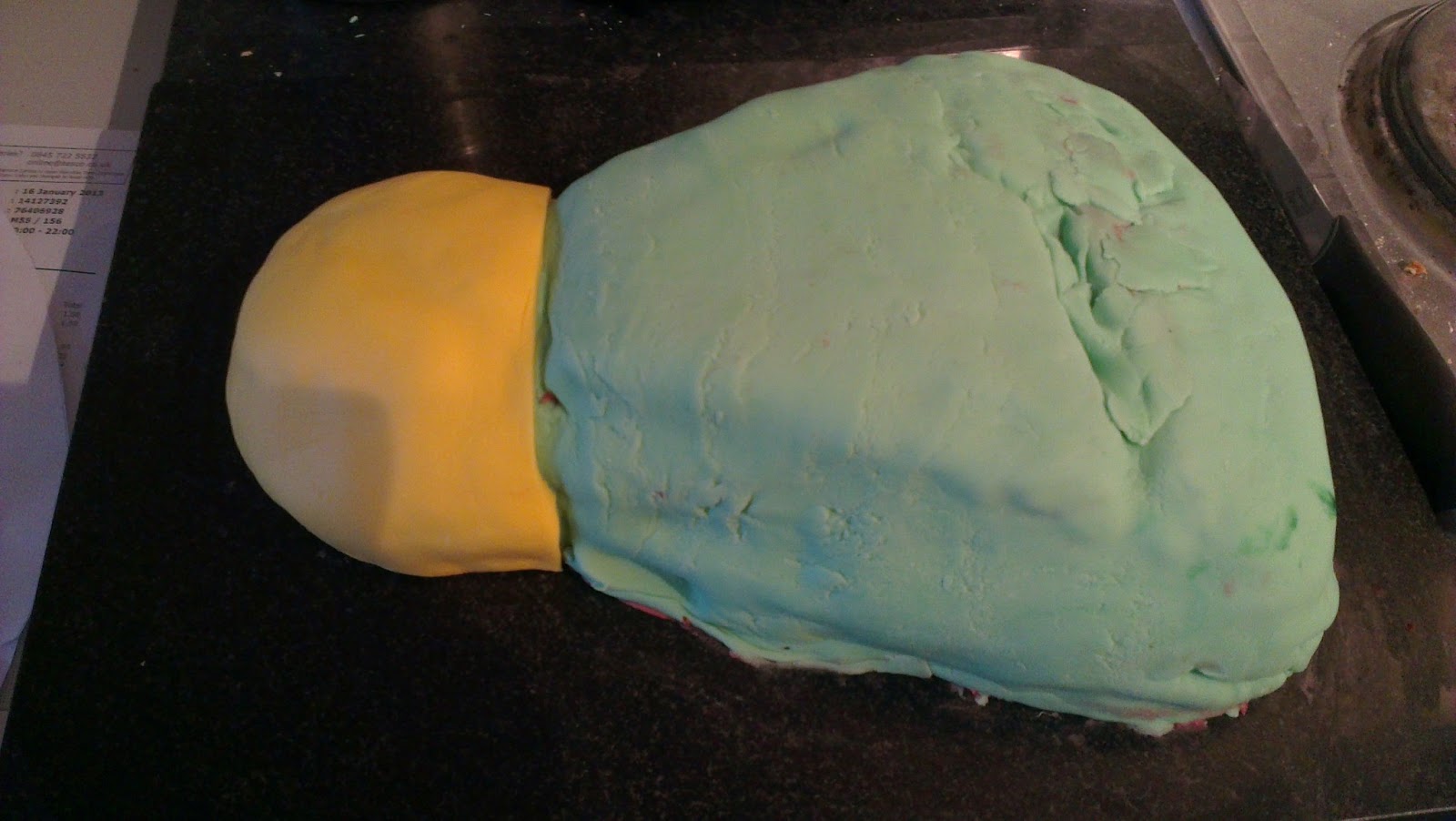 Baking for the Mini Manley: Shuttlecock Cake