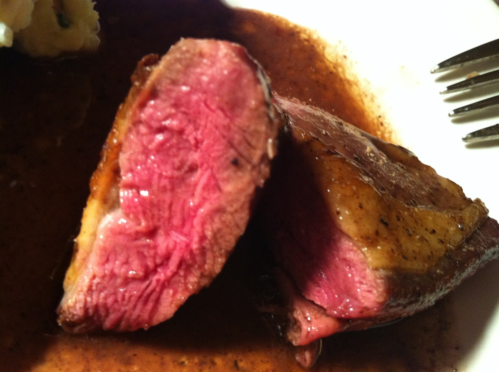 Our Little Haus On The Prairie: Pigeons with red wine sauce