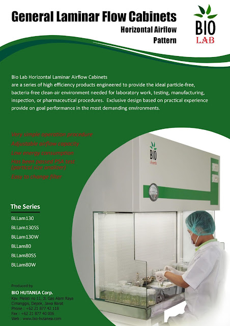 Laminar Air Flow (LAF) | Fasilitas Kultur Jaringan