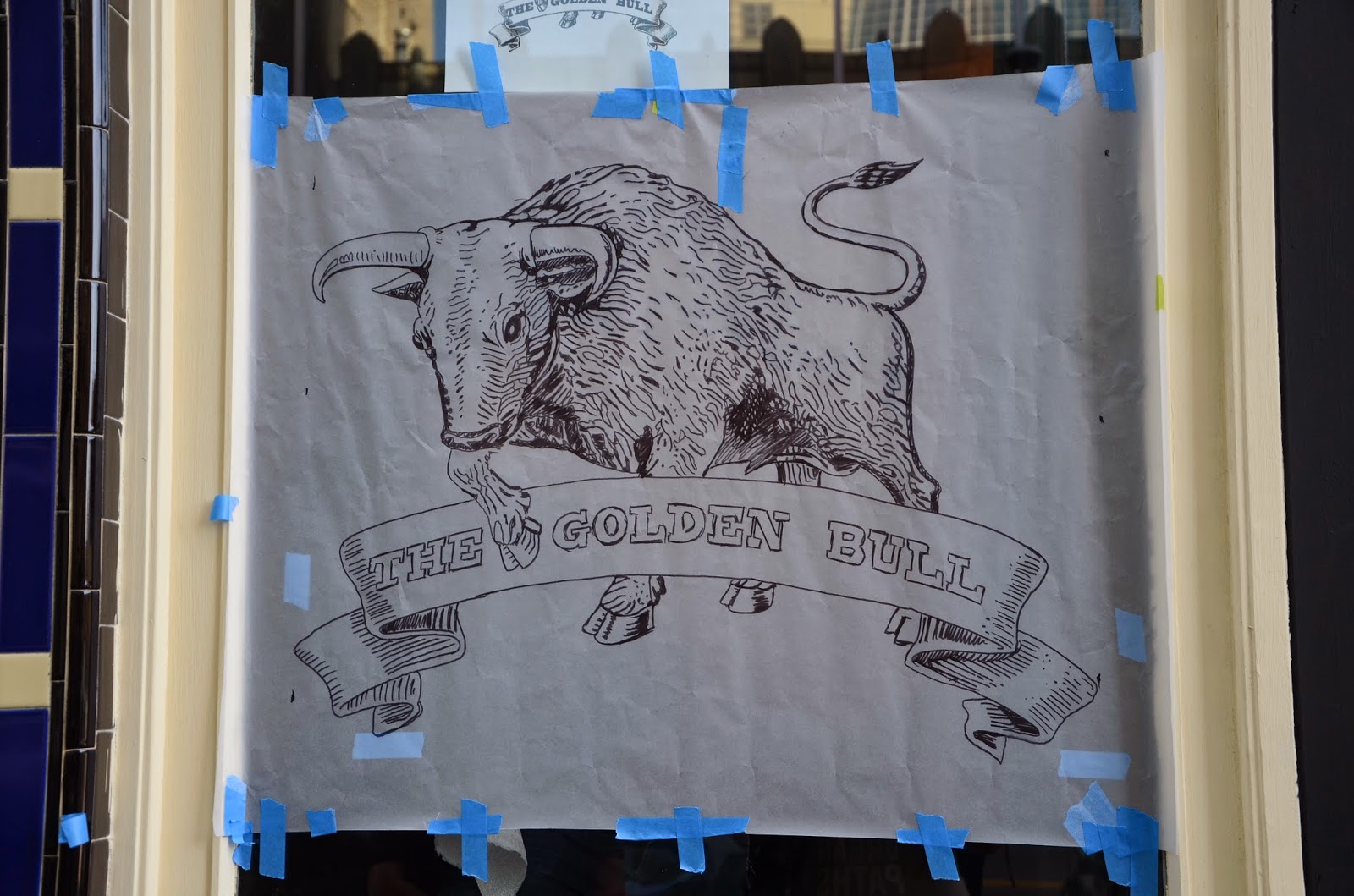 Our Oakland: signs: Golden Bull