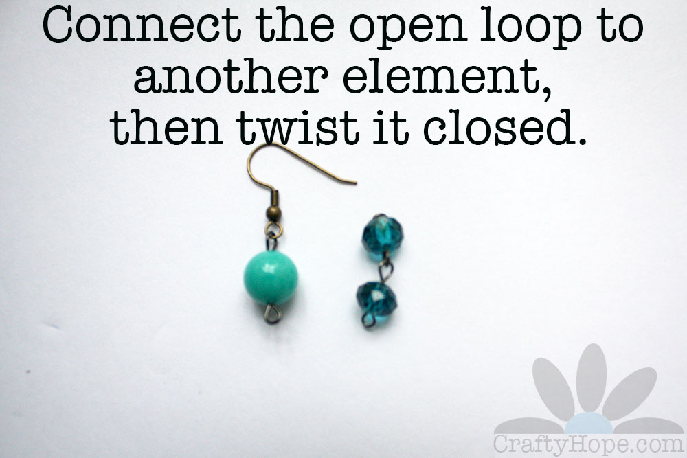 CraftyHope: Jewelry-Making for Beginners Part 7: Making a Simple Loop