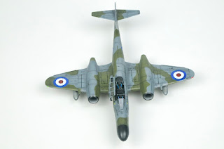 A.W. Meteor Mk.12 - postavený model od Rémiho Schackmanna