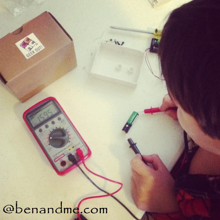 Project Genius Light from EEME - Ben and Me