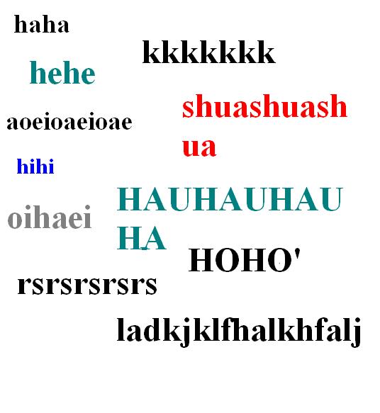 Um lugar para refletir: As risadas e seus significados