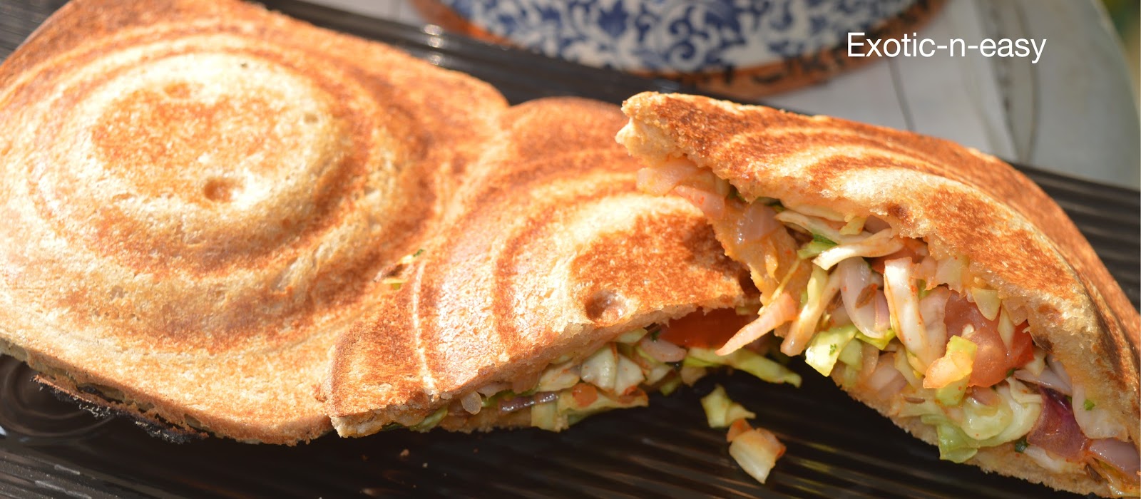 exotic-n-easy cooking: Cabbage Sandwich