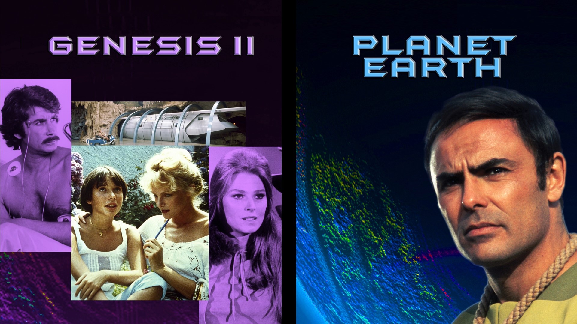 MCBASTARD'S MAUSOLEUM: GENESIS II (1973) / PLANET EARTH (1974) 2 FILM ...