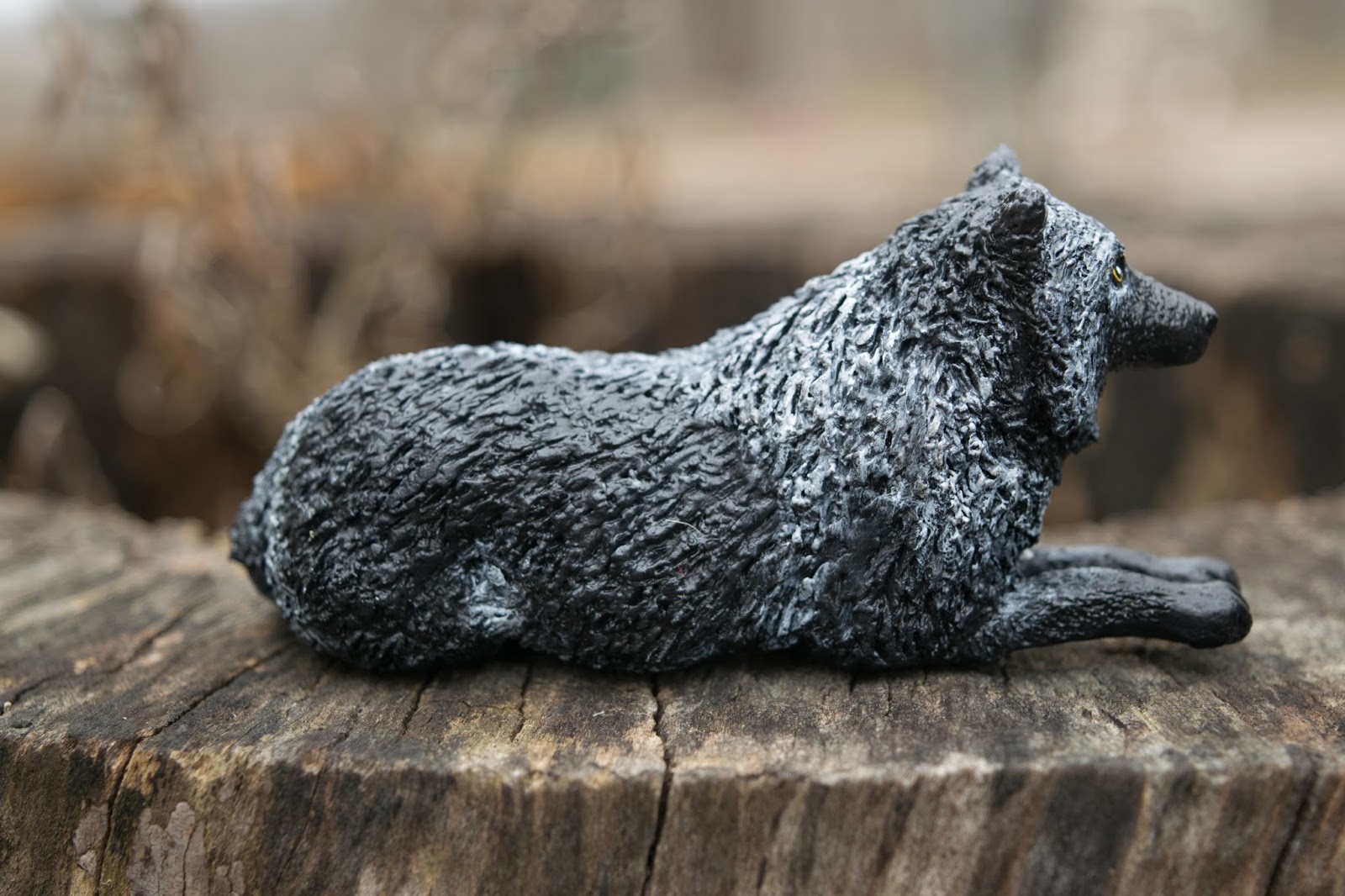 Holly's Creations in Clay: Wolf Sculpture Process