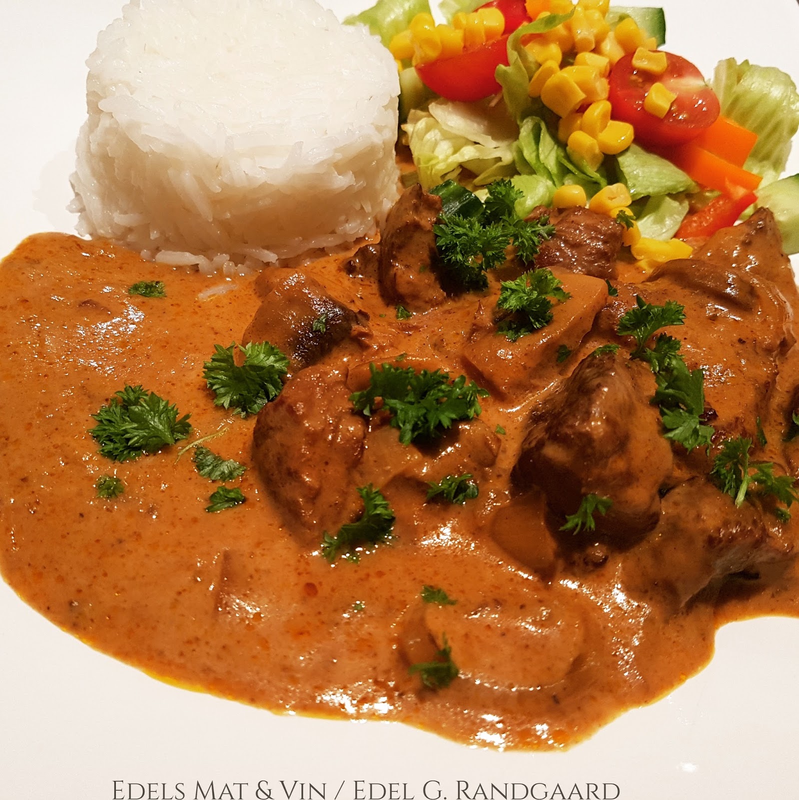 Edels Mat : Biff Stroganoff i Crock-Pot