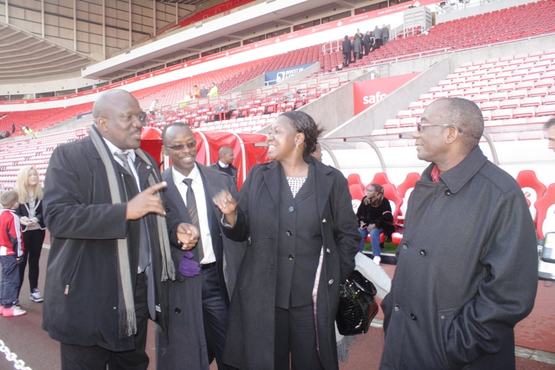 Tanzanian tourist Board (TTB) officials visited Sunderland football club