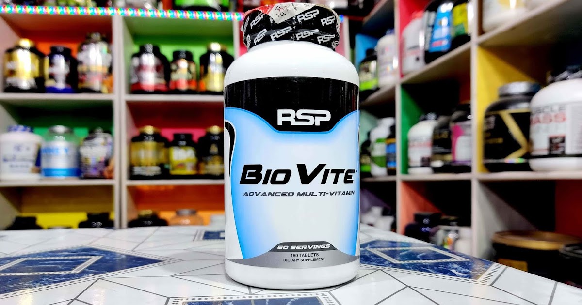 RSP Nutrition BioVite Multivitamin 180 Tablets - NCRFS