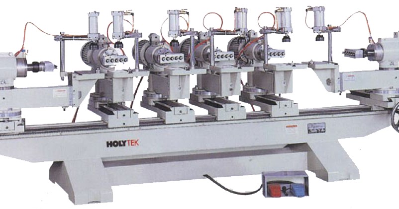 Multiple head type horizontal boring machine