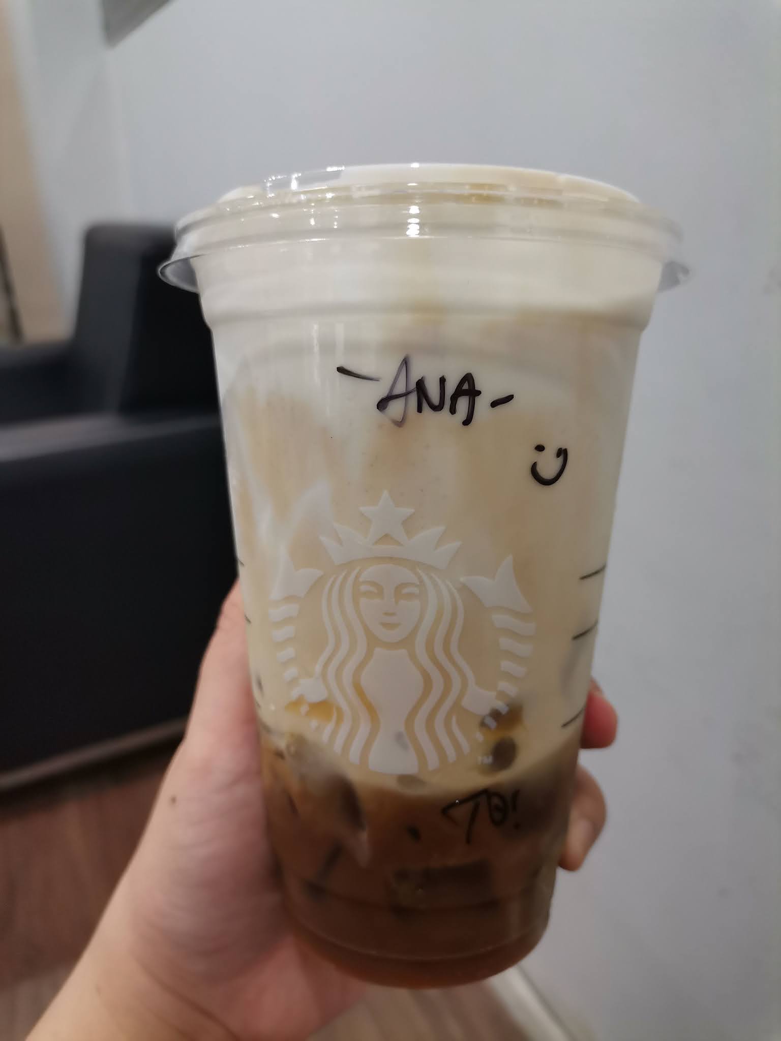 Farhana Jafri: Starbucks | Ice Cube Caramel Cloud Macchiato