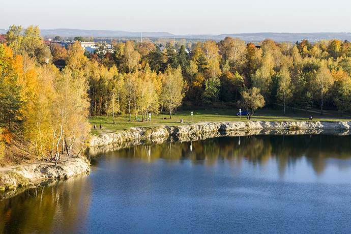 Rowerem... Nad Balaton w Trzebini
