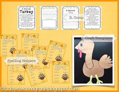 Gobble, Gobble, Throwback! - Today in Second Grade