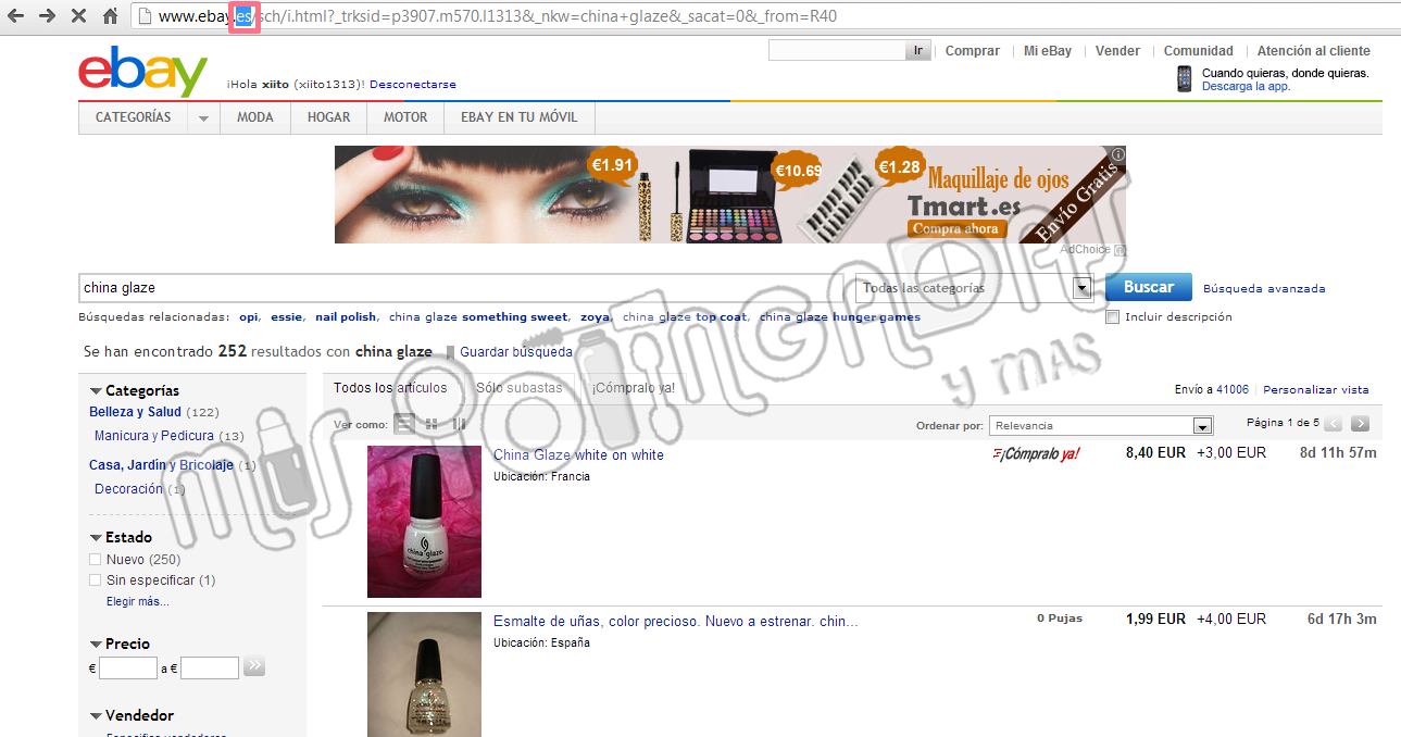 MIS POTINGADAS y más: Como comprar | Ebay