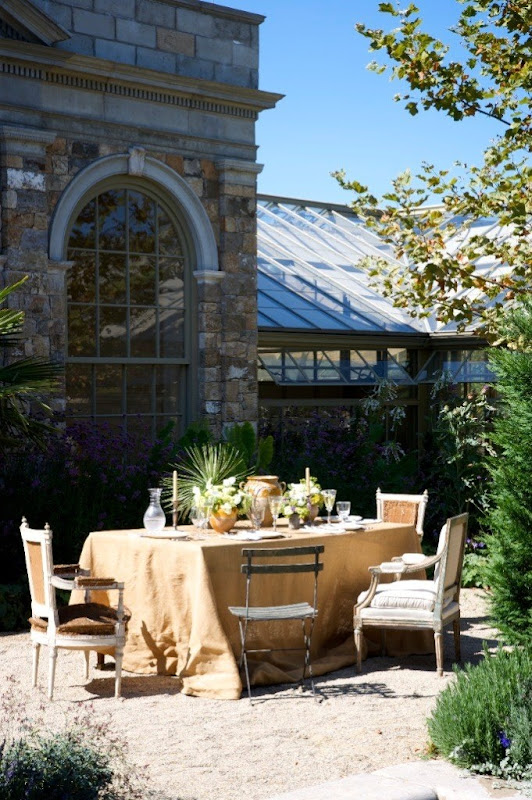 vignette design: Outdoor Dining Room Inspiration