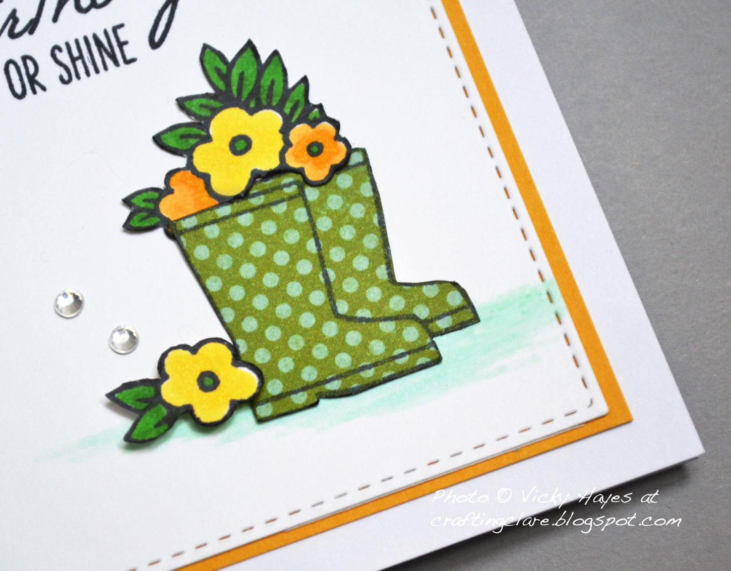 Crafting inspiration from Vicky at Crafting Clare's Paper Moments ...