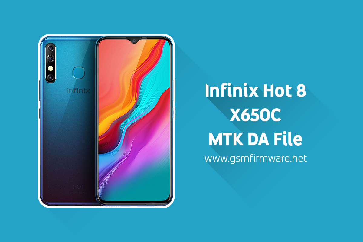 Infinix Hot 8 X650C MTK DA File [MT6761 Helio A22]