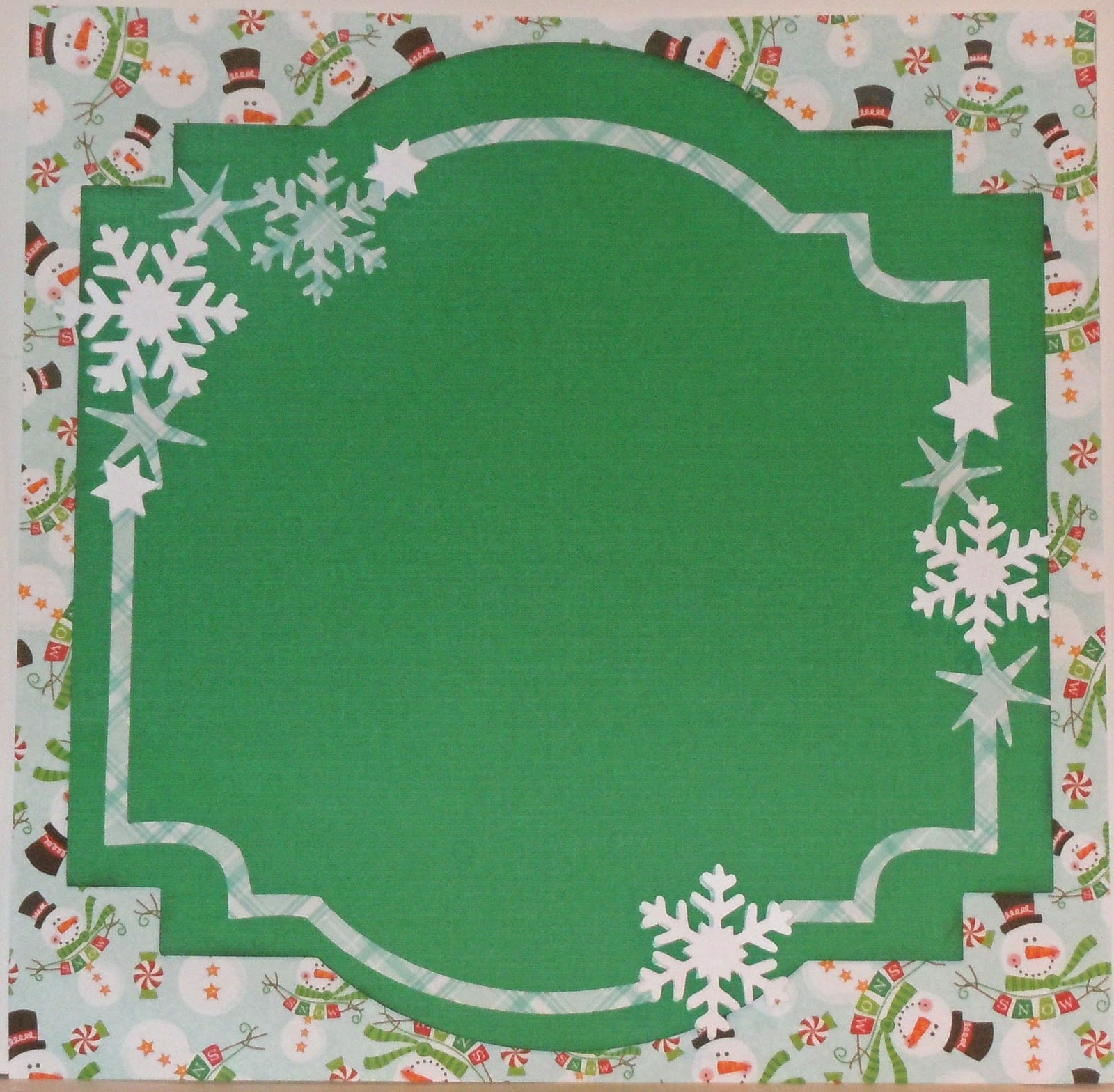 Cindy's Creations: Snowflake Layout