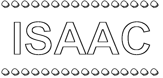 Blog de Biologia: Coloring Page First Name Isaac