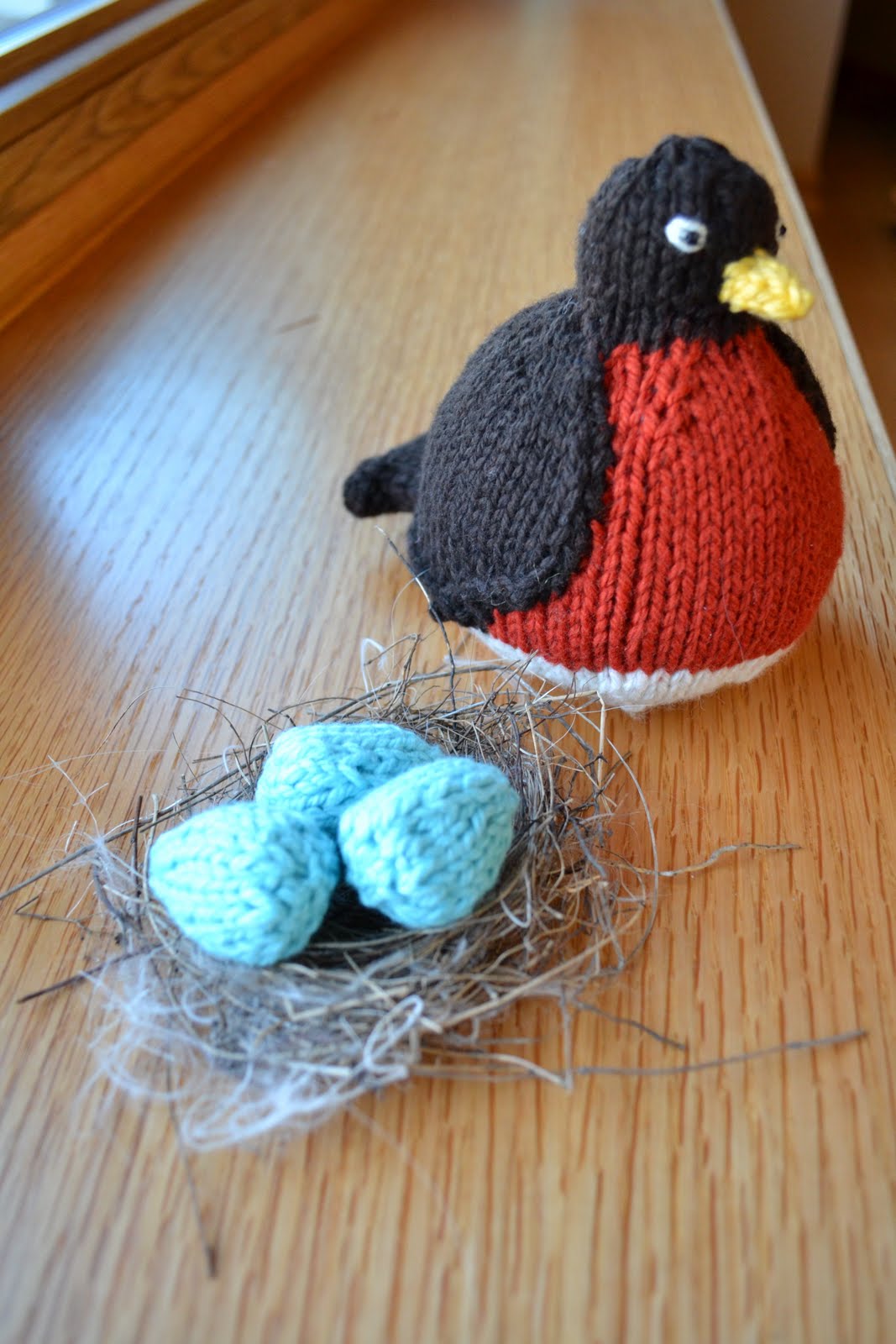 Susan B. Anderson: Fat Robin - New on Petite Purls