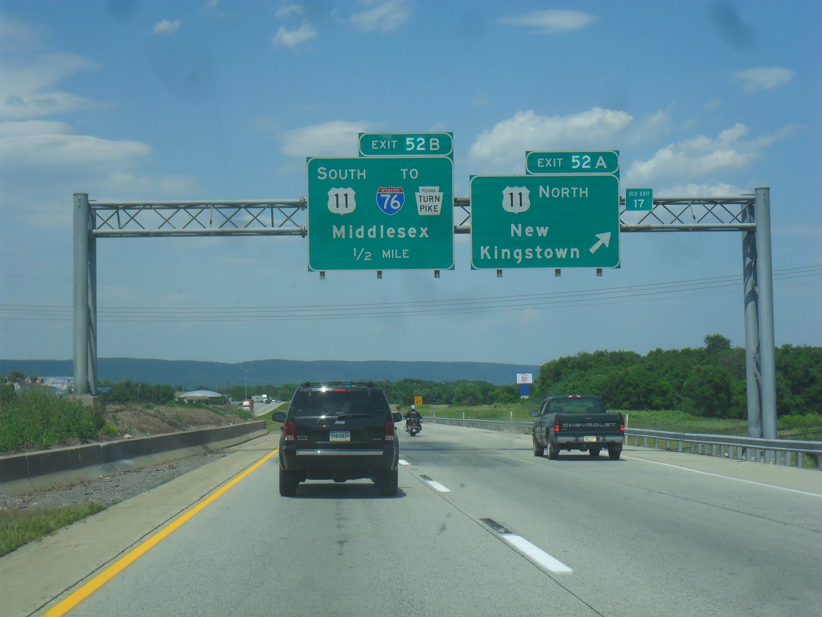 Luke's Signs: Interstate 81 - Pennsylvania (South of Harrisburg)