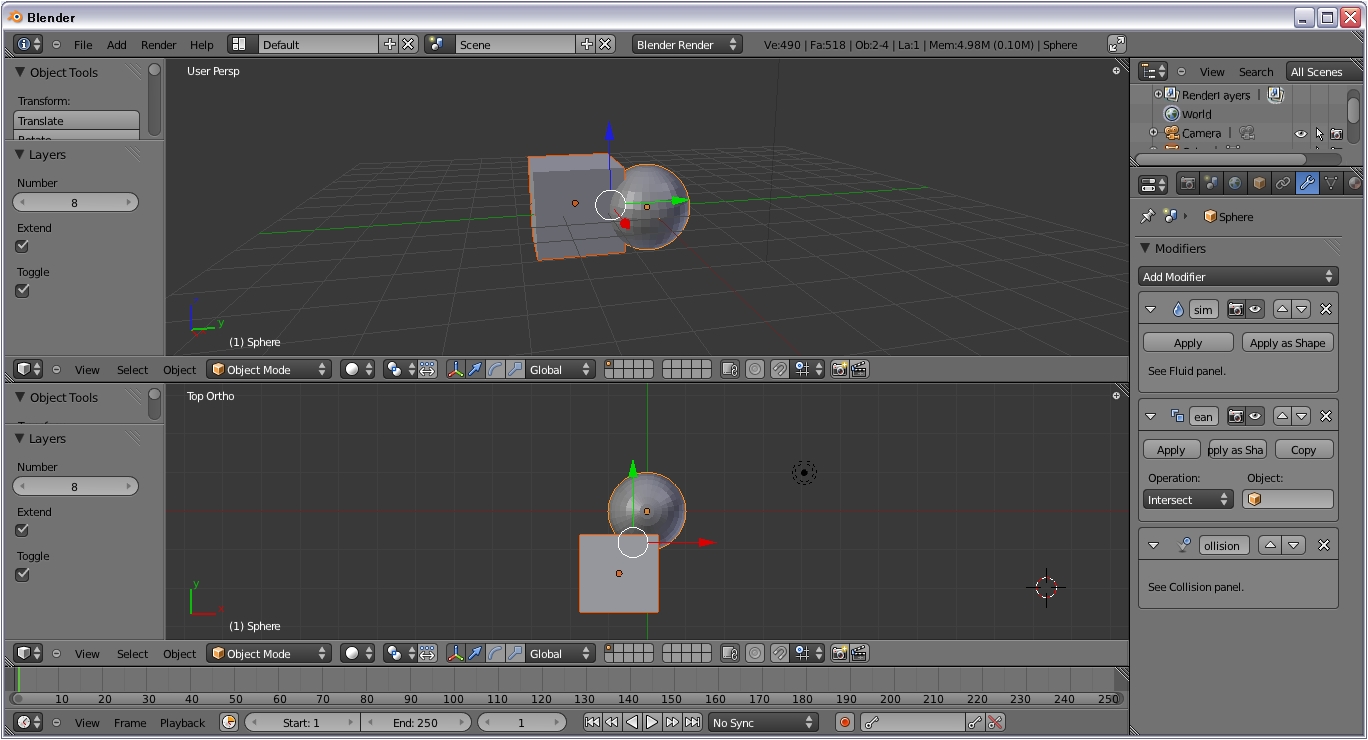 Ozlog: Blender:2.56βのWindowの分割
